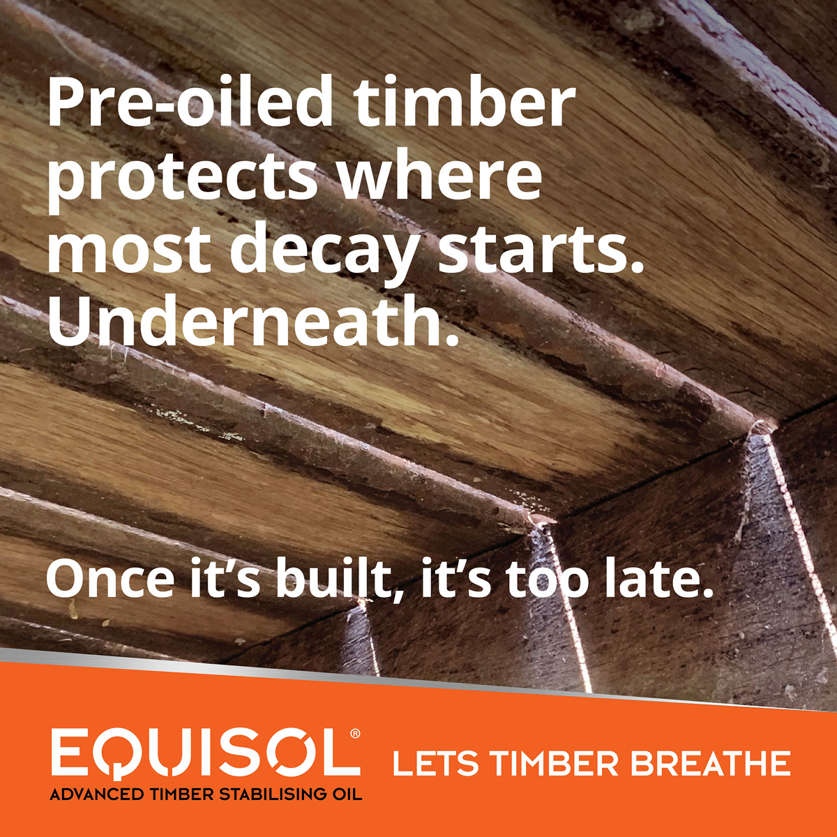 Equisol Pre-Oiled Decay Underneath | Equisol